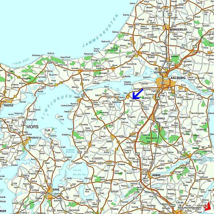 Oversigtskort Naturturist